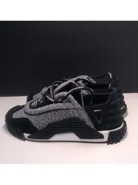 Dolce & Gabbana | Shoes | New Auth Dolce Gabbana Lowtop Sneakers Black ...
